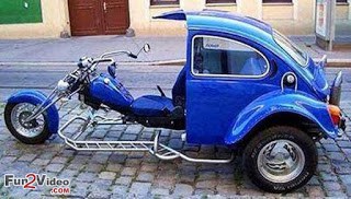 Bike With Car Funny