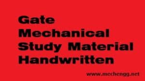 Made Easy Hand Written Notes Mechanical Engineering For GATE IES PSU