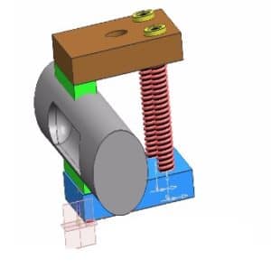 FABRICATION OF KEYWAY(SLOTTING FIXTURE) ATTACHMENT FOR LATHE
