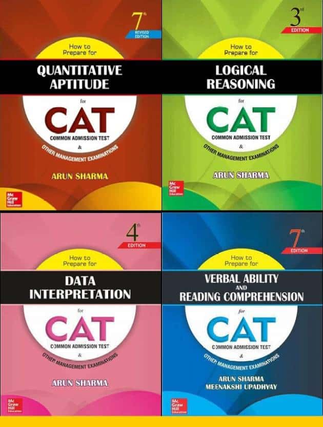 Best Recommended Books For CAT Examination 2017 2018