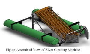 Design And Fabrication Of River Cleaning Machine
