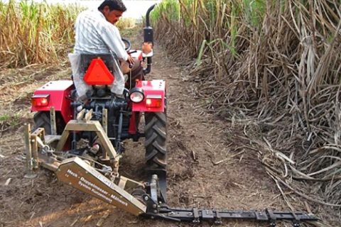 Design and Fabrication Of Small Scale Sugarcane Harvesting Machine